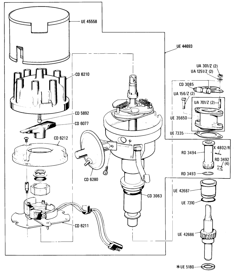 Part catalogue page (part number search)